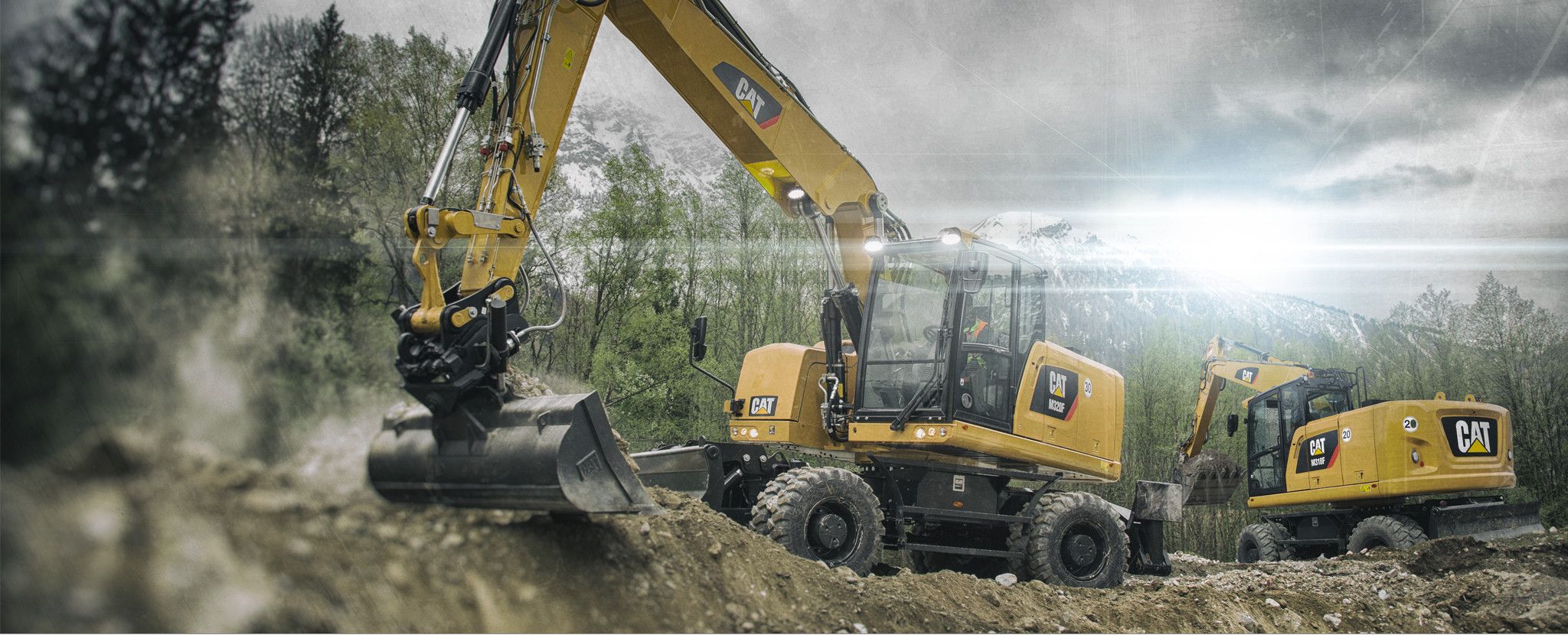 Cat | Mobilbagger M318F und M320F | Caterpillar
