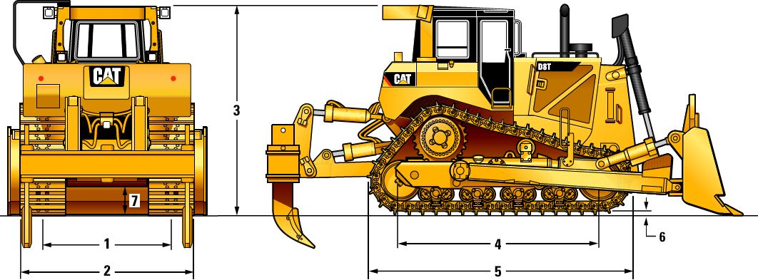Cat D8t Specs