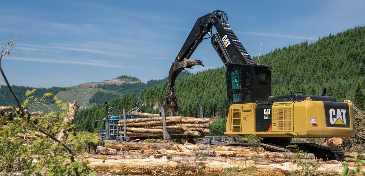Cat | Cat 538 & 558 Forest Machines | Caterpillar