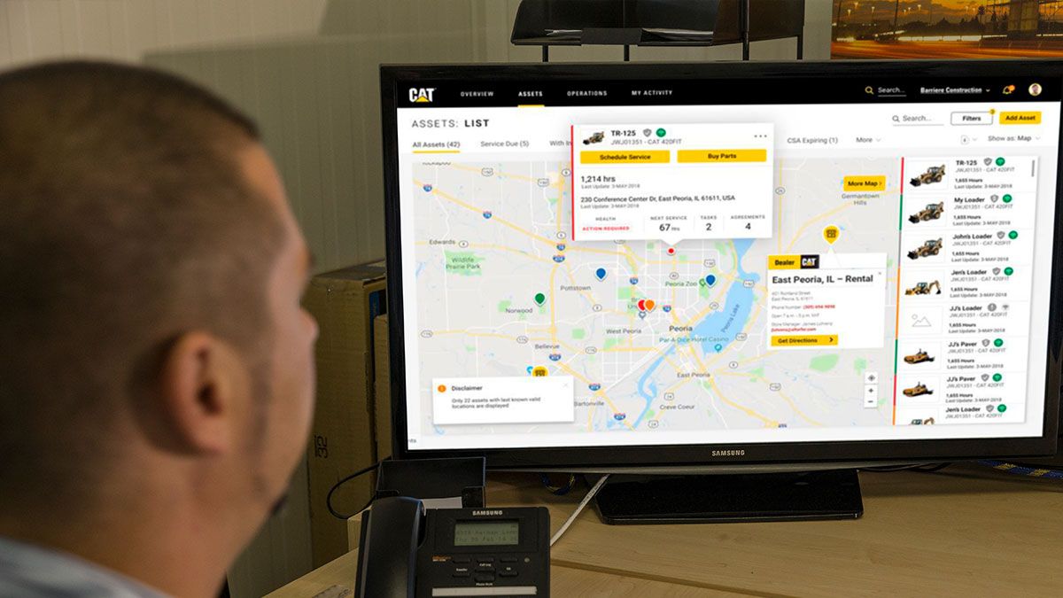 7-10 Ton Next Gen MHEX Standard Monitor | Cat | Caterpillar