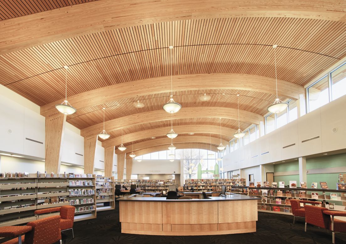 Robert Trail Library and License Center | Armstrong Ceiling Solutions ...