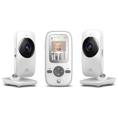 Motorola MBP481-2 2-Inch Video Baby Monitor With Two Cameras - buybuy BABY