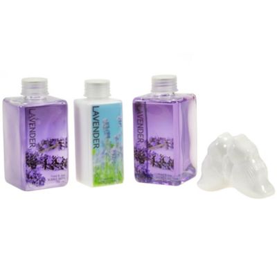 Freida & Joe Wire Basket Lavender Fragrance Bath & Body Set - Bed Bath ...