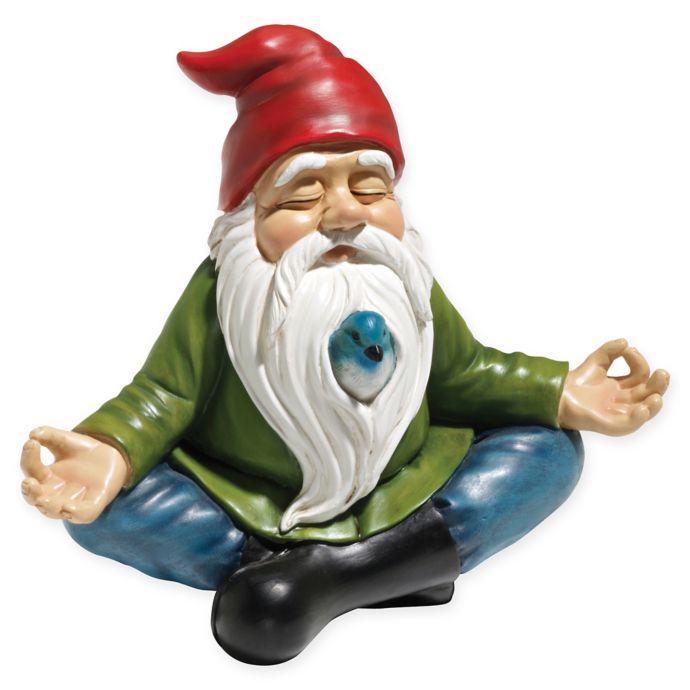 Garden Decoration Garden Gnomes Home & Living Concrete Buddha Gnome Zen ...