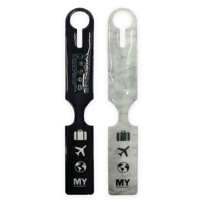 MYTAGALONGS® Marble Luggage Loops | Bed Bath & Beyond