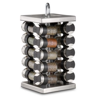 Stainless Steel 20-Jar Spice Rack - BedBathandBeyond.ca