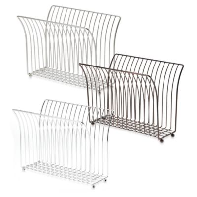 Taymor® Steel Magazine Rack - Bed Bath & Beyond