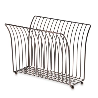 Taymor® Steel Magazine Rack - Bed Bath & Beyond