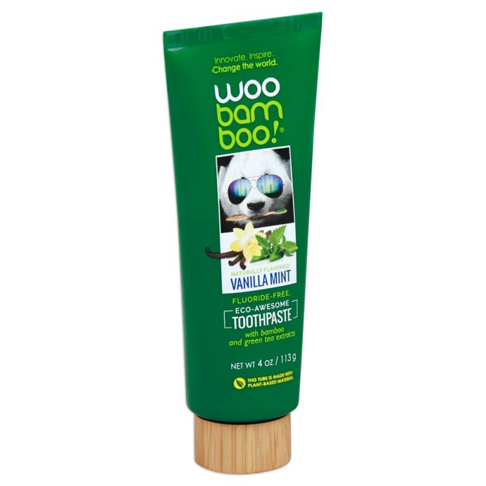 Woobamboo® 4oz Vanilla Mint Toothpaste | Bed Bath & Beyond