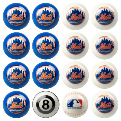 New York Mets Pool Ball Set