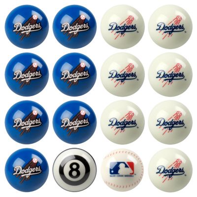 Los Angeles Dodgers MLB Pool Balls | MLB Billiard Balls