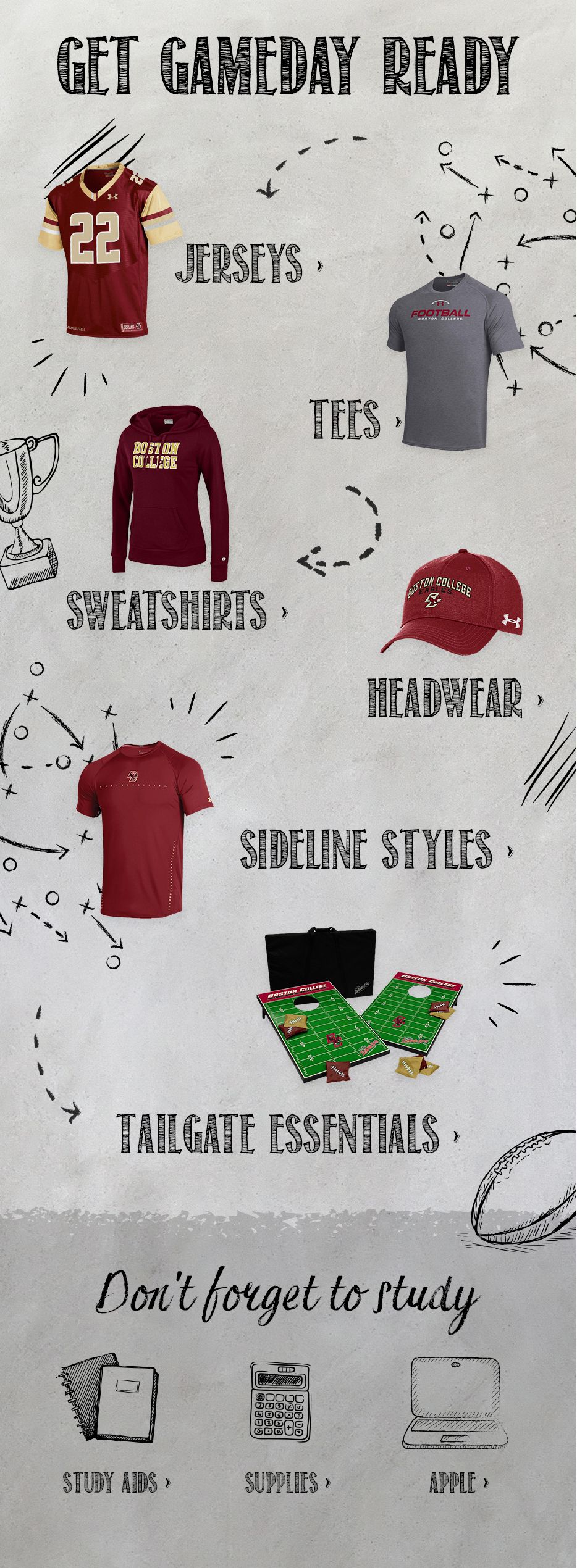 Boston College Apparel | BC Gear, Merchandise & Gifts