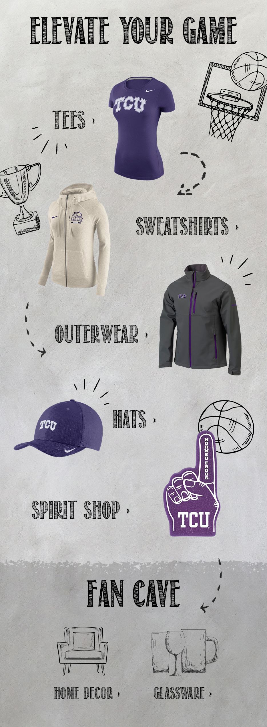 TCU Bookstore Apparel, Merchandise, & Gifts