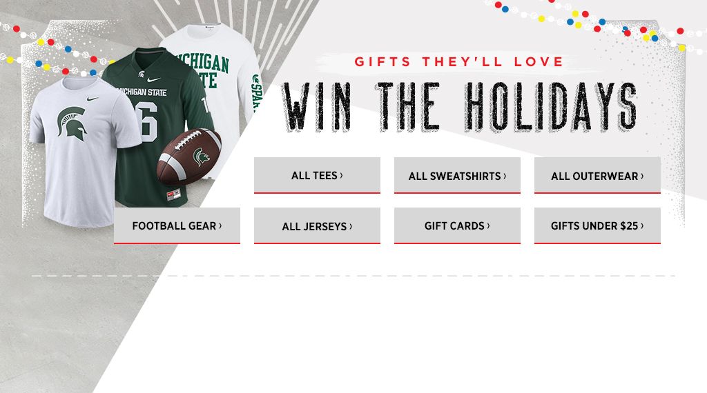 Michigan State Apparel | Spartan Gear, Merchandise & Gifts