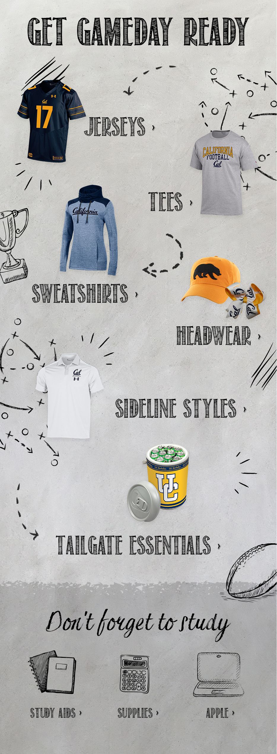 UC Berkeley Apparel | Cal Bears Gear, Merchandise & Gifts