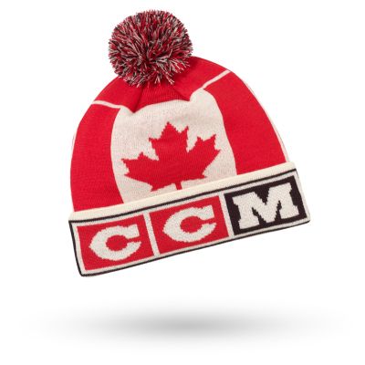 Team Canada Pom Knit Tuque - CCM Hockey