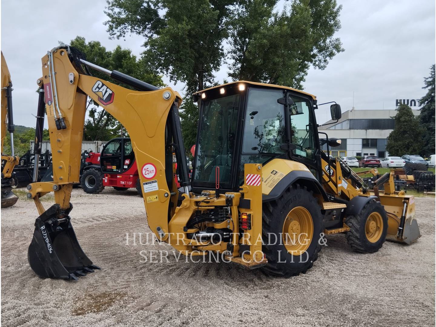 CAT 428-07 / BACKHOE LOADERS / ÁROKÁSÓ RAKODÓK / HUNTRACO ZRT.