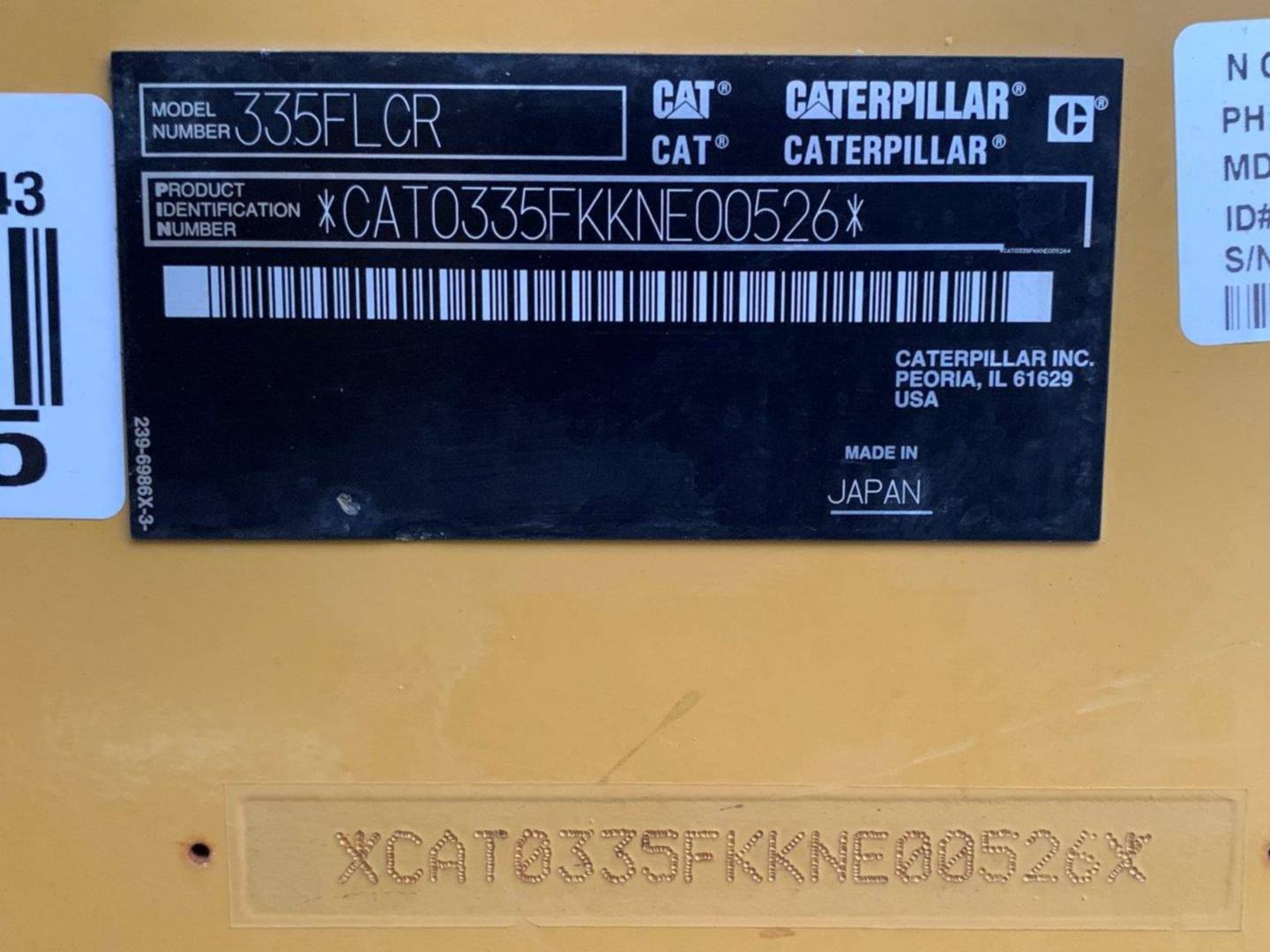 2016 Cat 335F LCR | N C Machinery