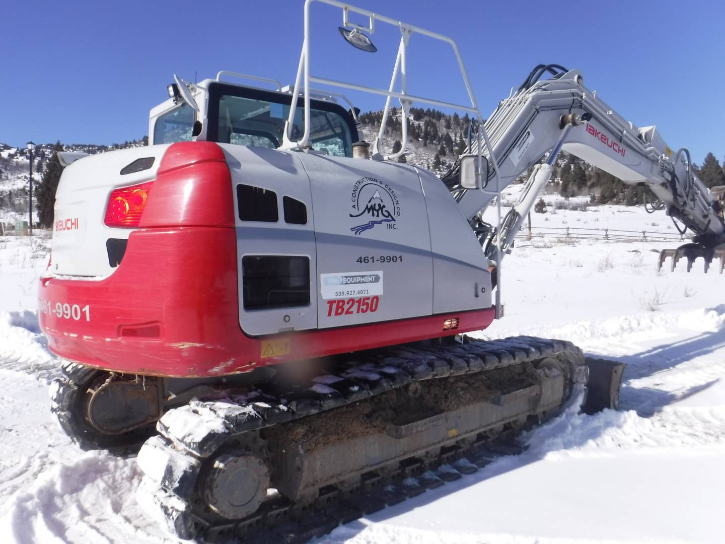 2019 Takeuchi Mfg. Co. Ltd. TB2150 | N C Machinery