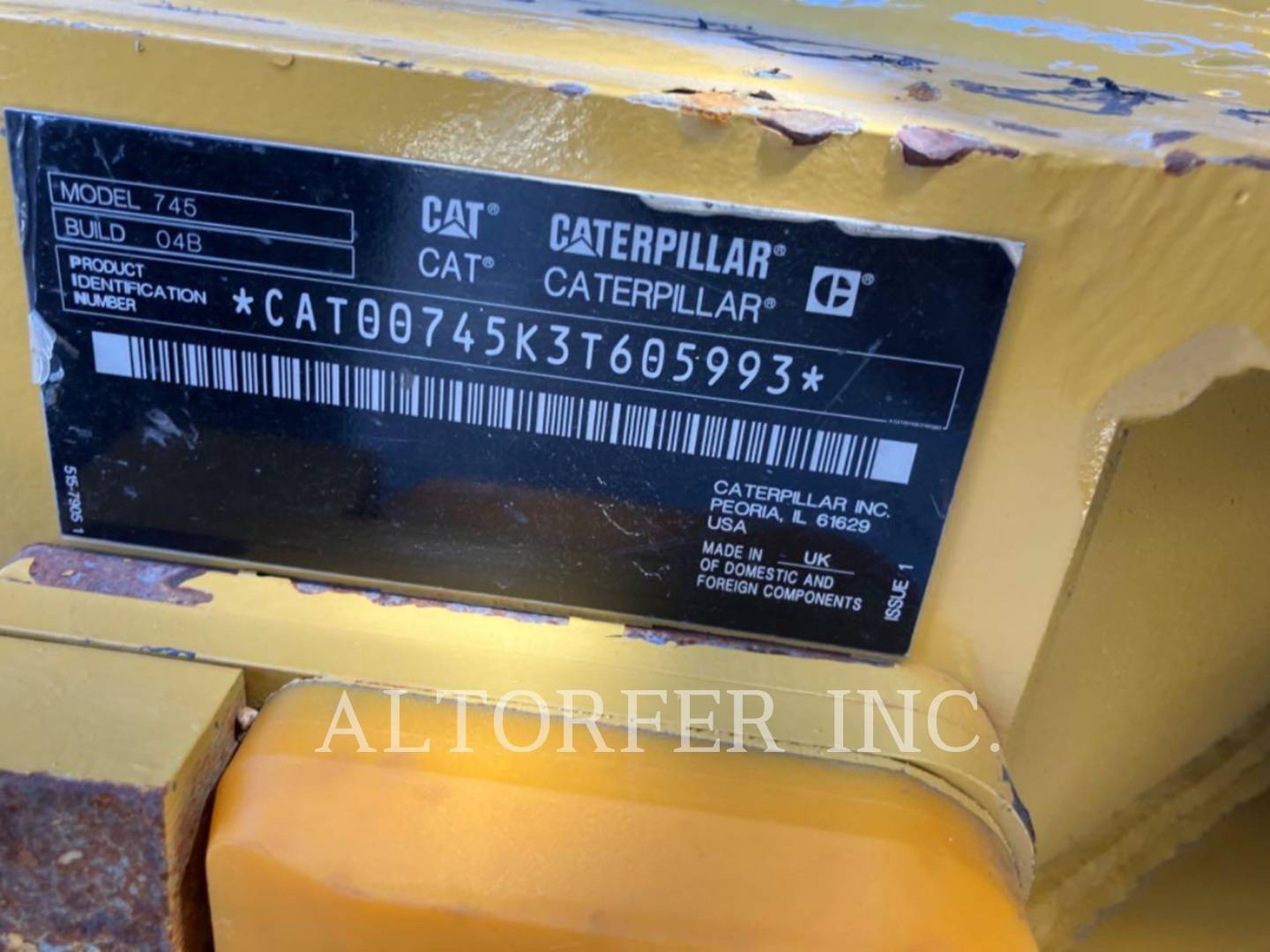 2023 CAT 745-04 – #10098361 - Altorfer Cat