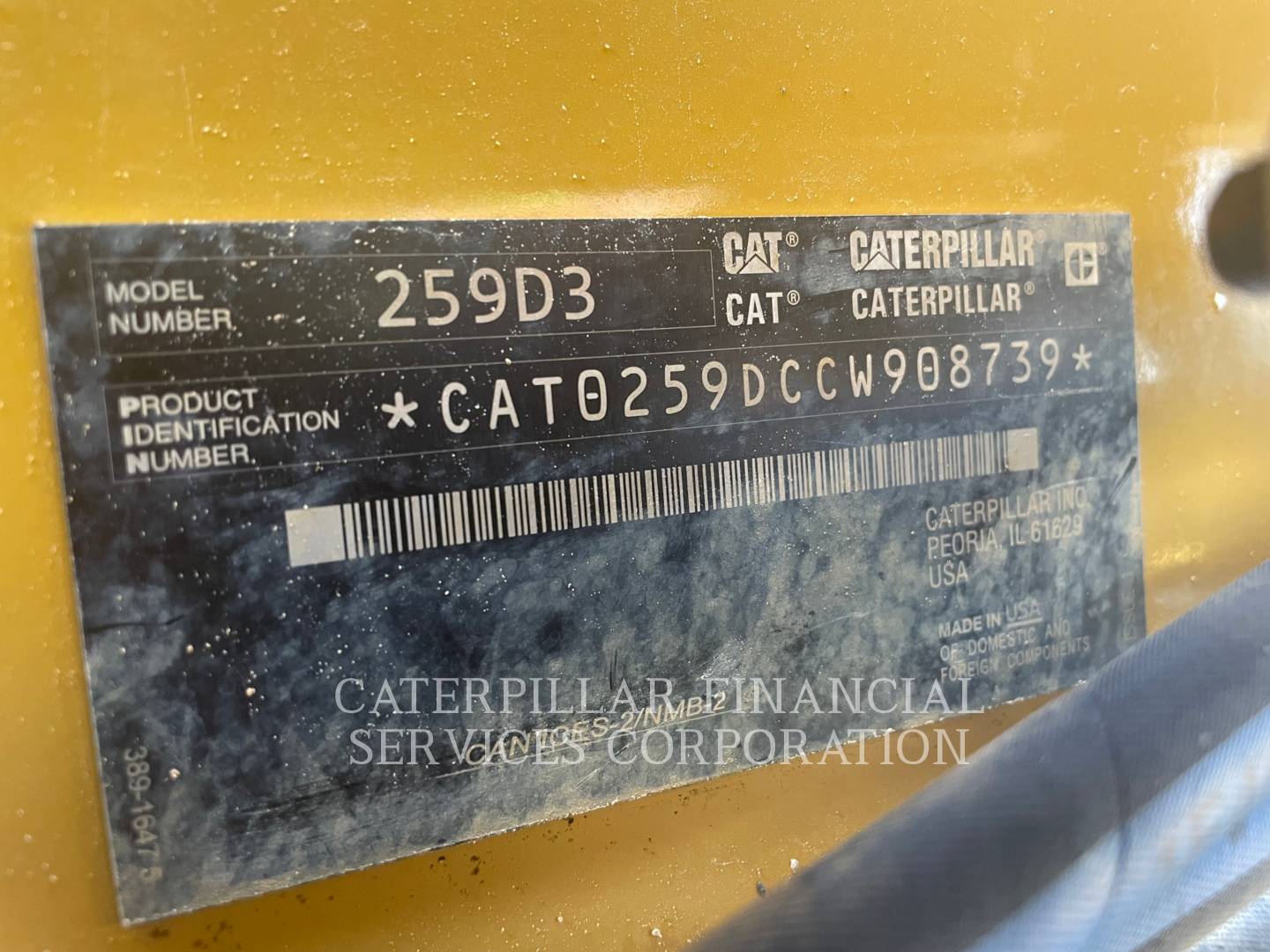 Compact Track Loader | Cat 259D3 | OKL5763470