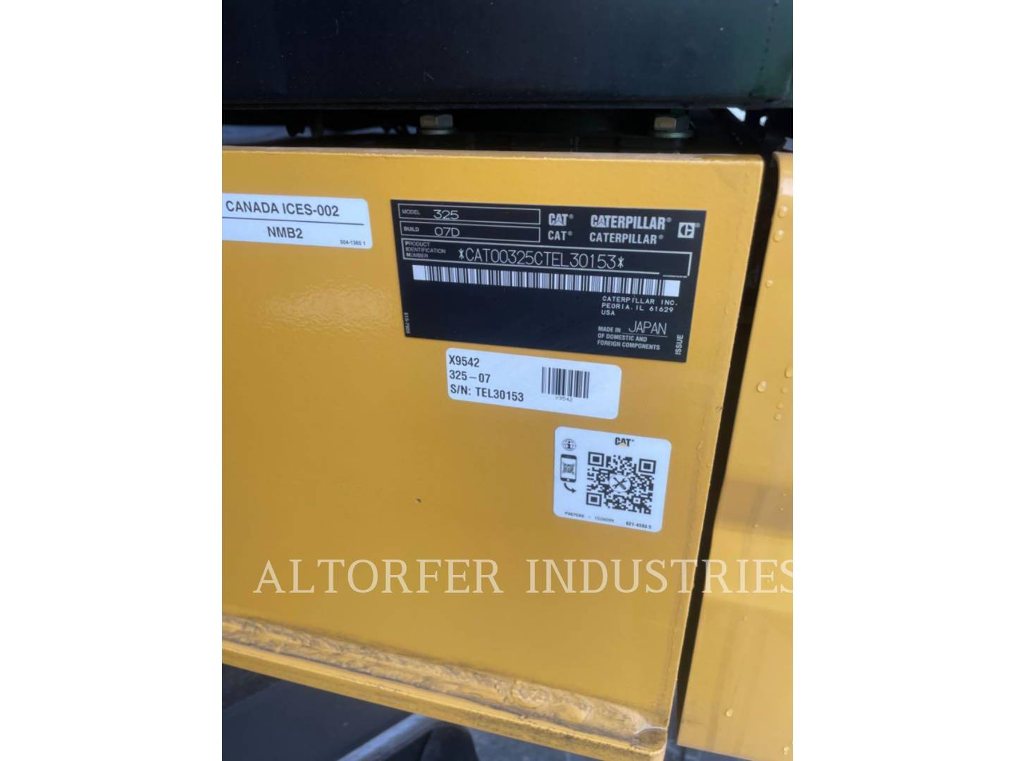 2023 CAT 325-07 – #10074233 - Altorfer Cat
