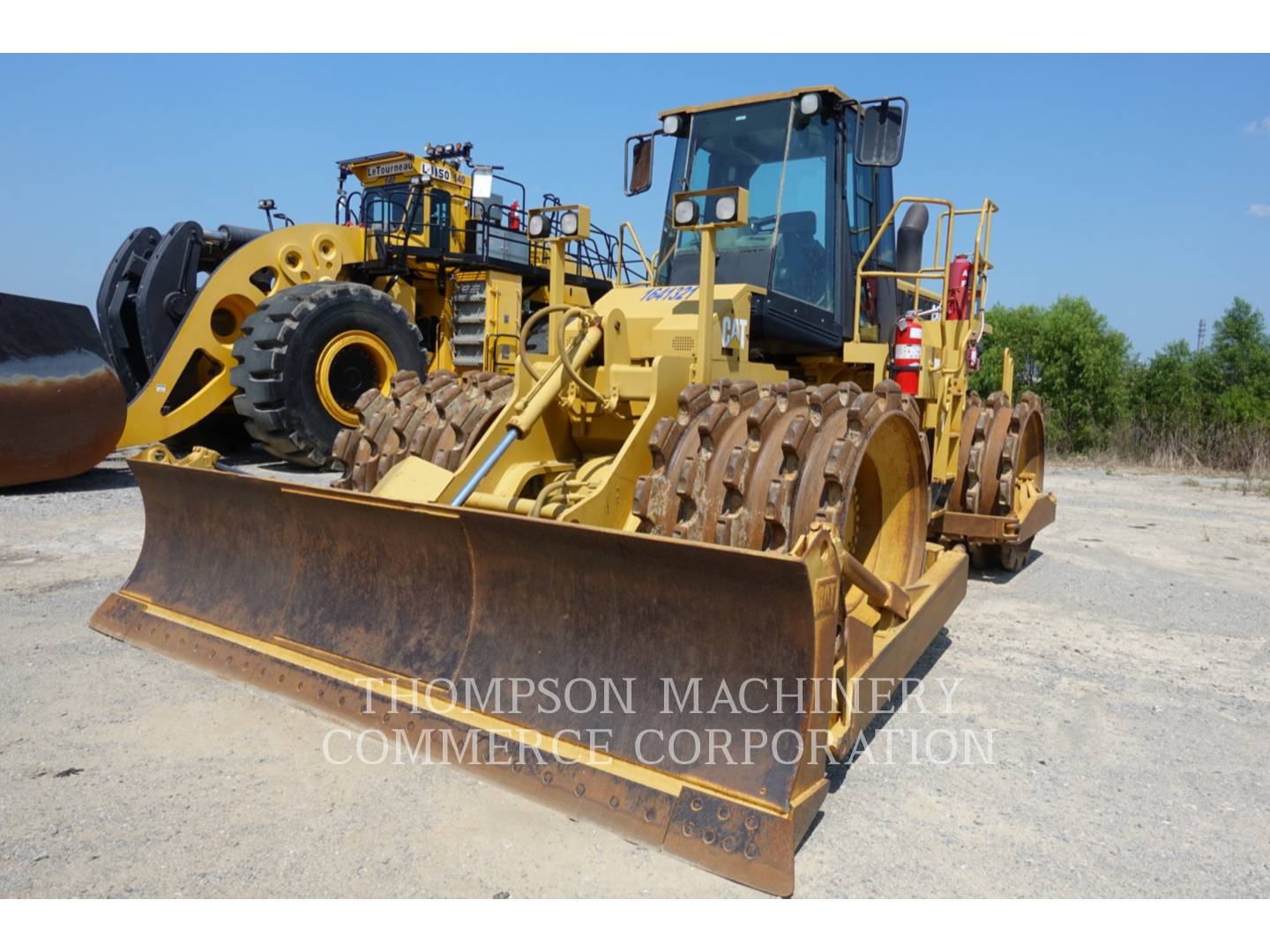 CV16B Vibratory Drum Compactor - Thompson Machinery