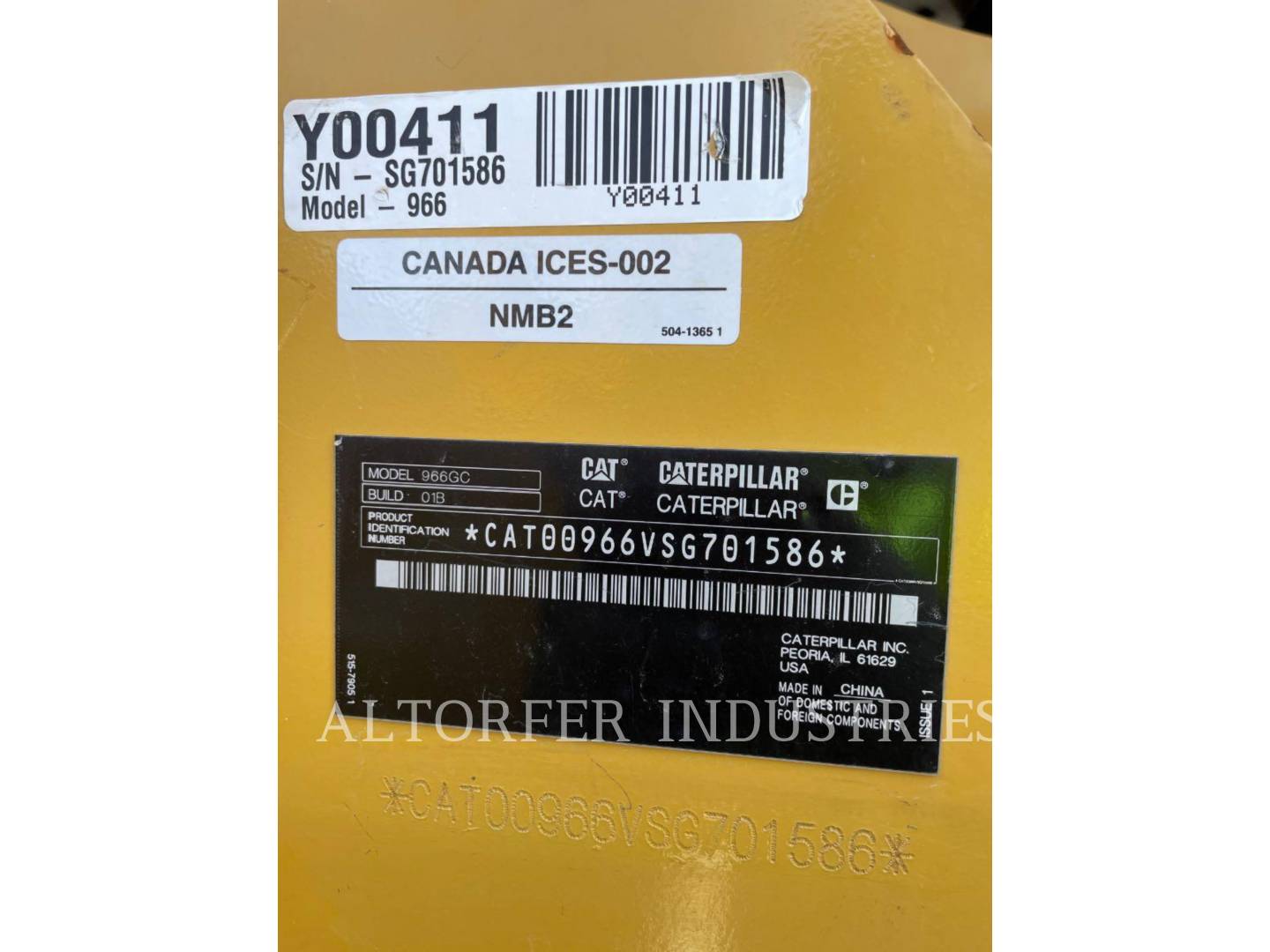 2024 CAT 966-01GC – #10127778 - Altorfer Cat