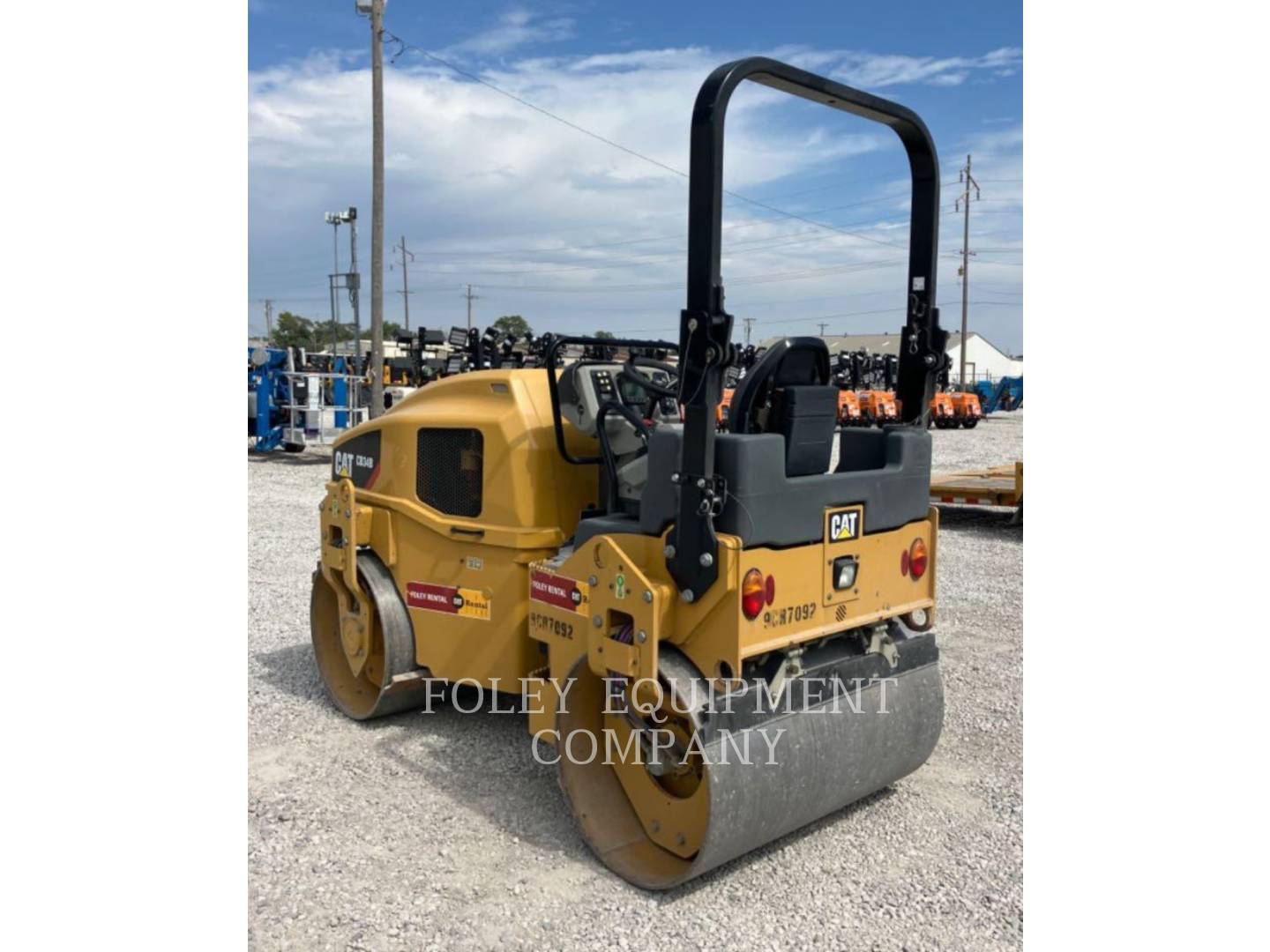 Compactors | Cat CB34B | 9CR7092