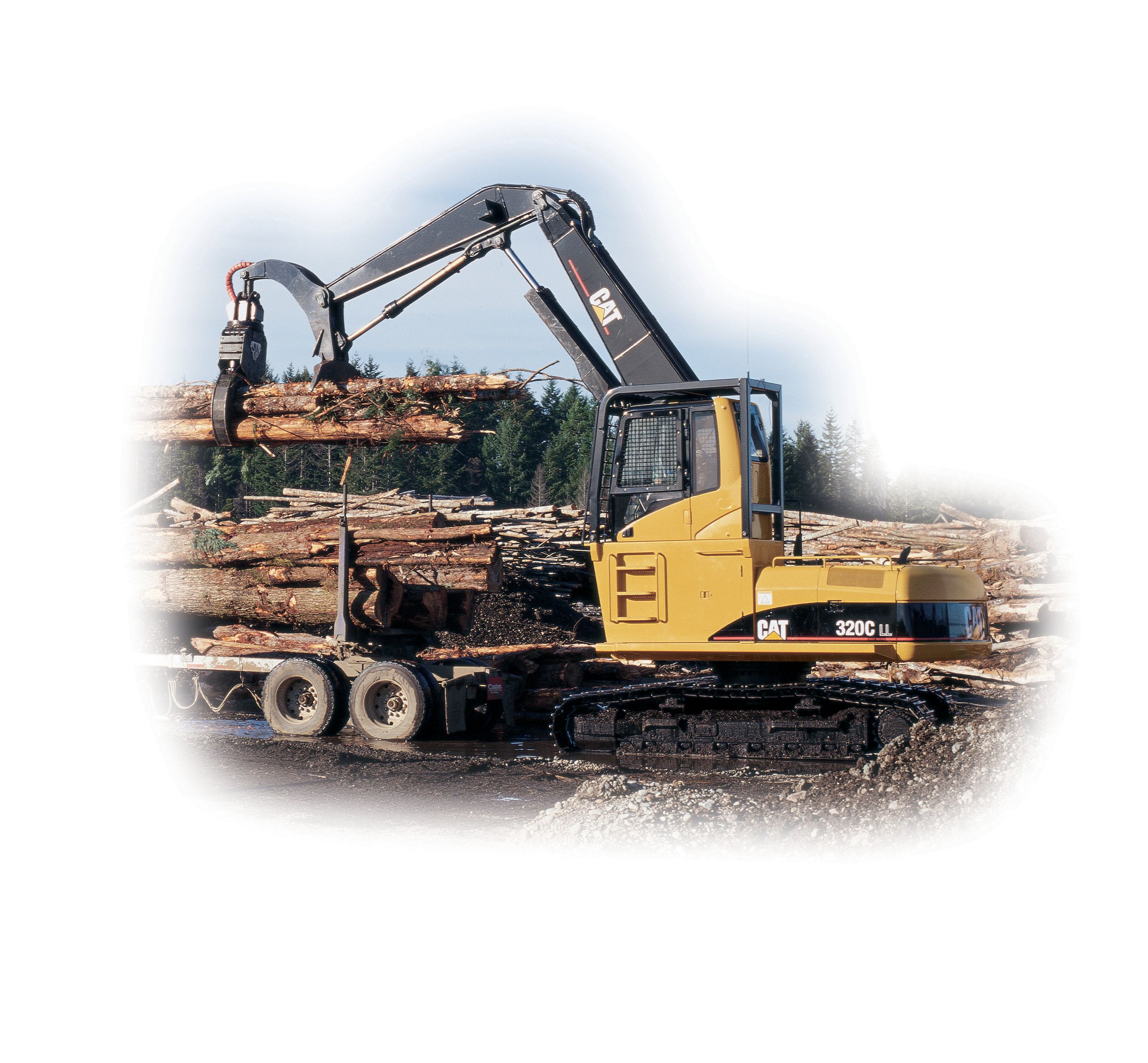 Cat 320C FM Delimber | Caterpillar