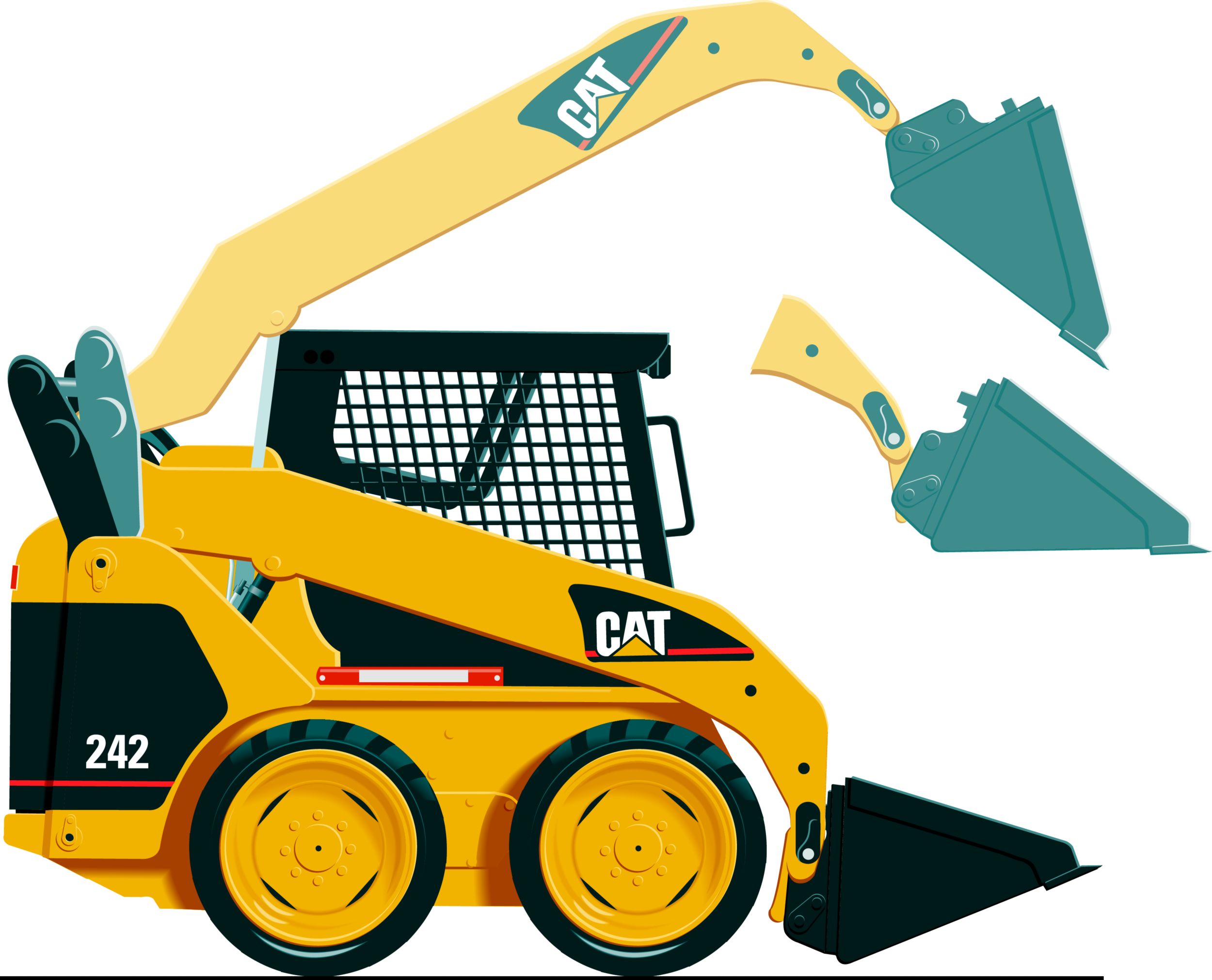 Cat 242 Skid Steer Loaders | Caterpillar