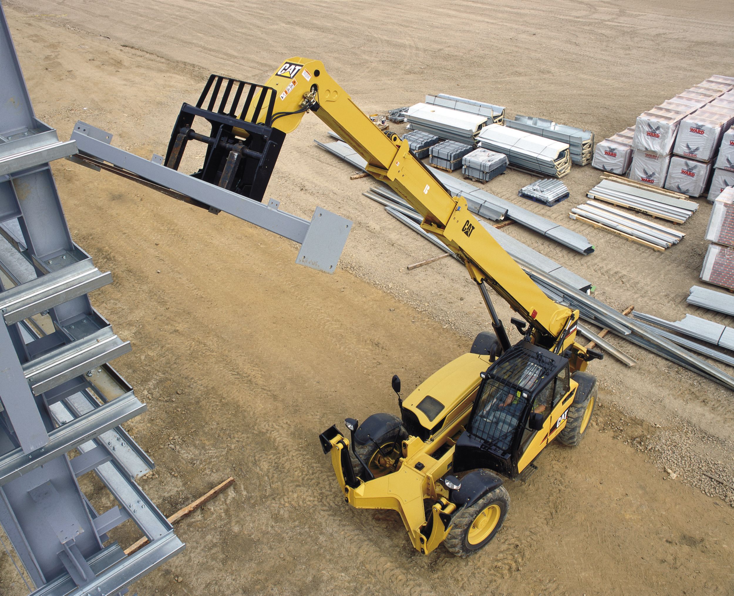 Cat TH460B Telehandlers | Caterpillar