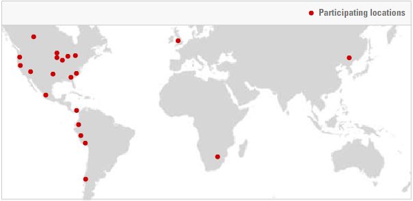 Caterpillar | Locations