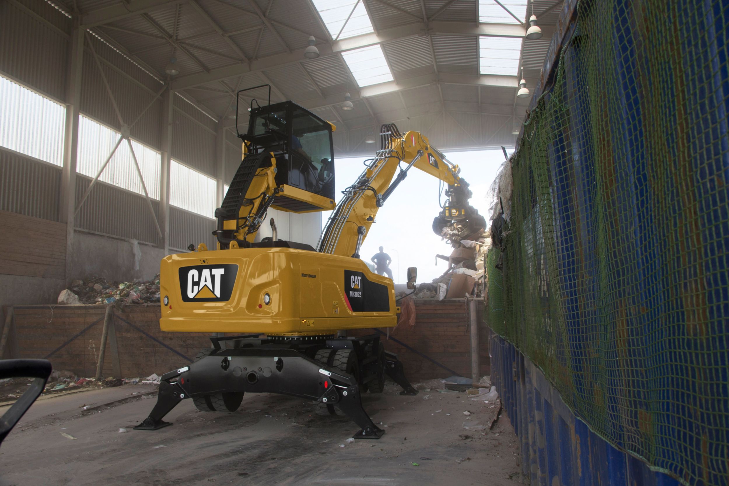 Cat MH3022 Wheel Material Handlers | Caterpillar
