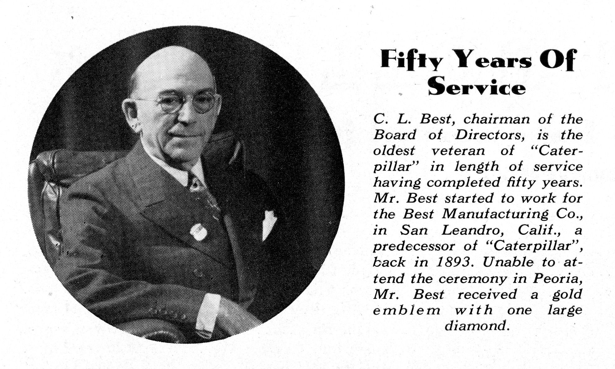 Caterpillar | Leo: The Life and Legacy of C.L. Best