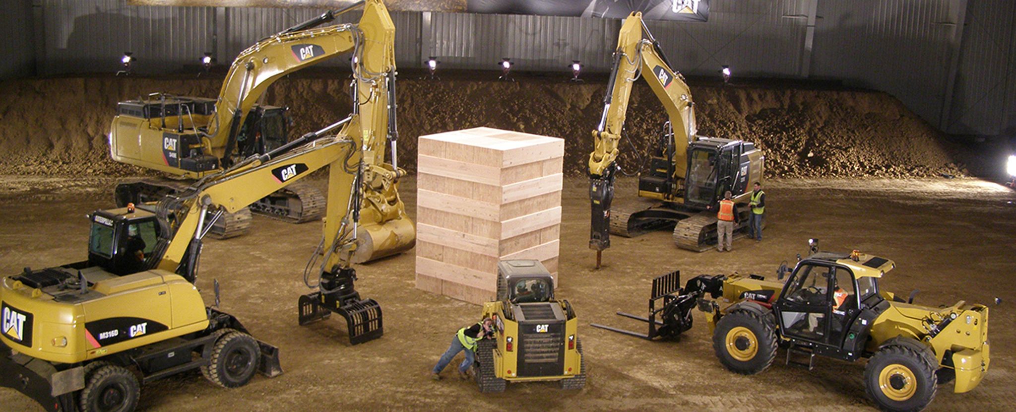 Cat Trial 1: JENGA® | Cat | Caterpillar