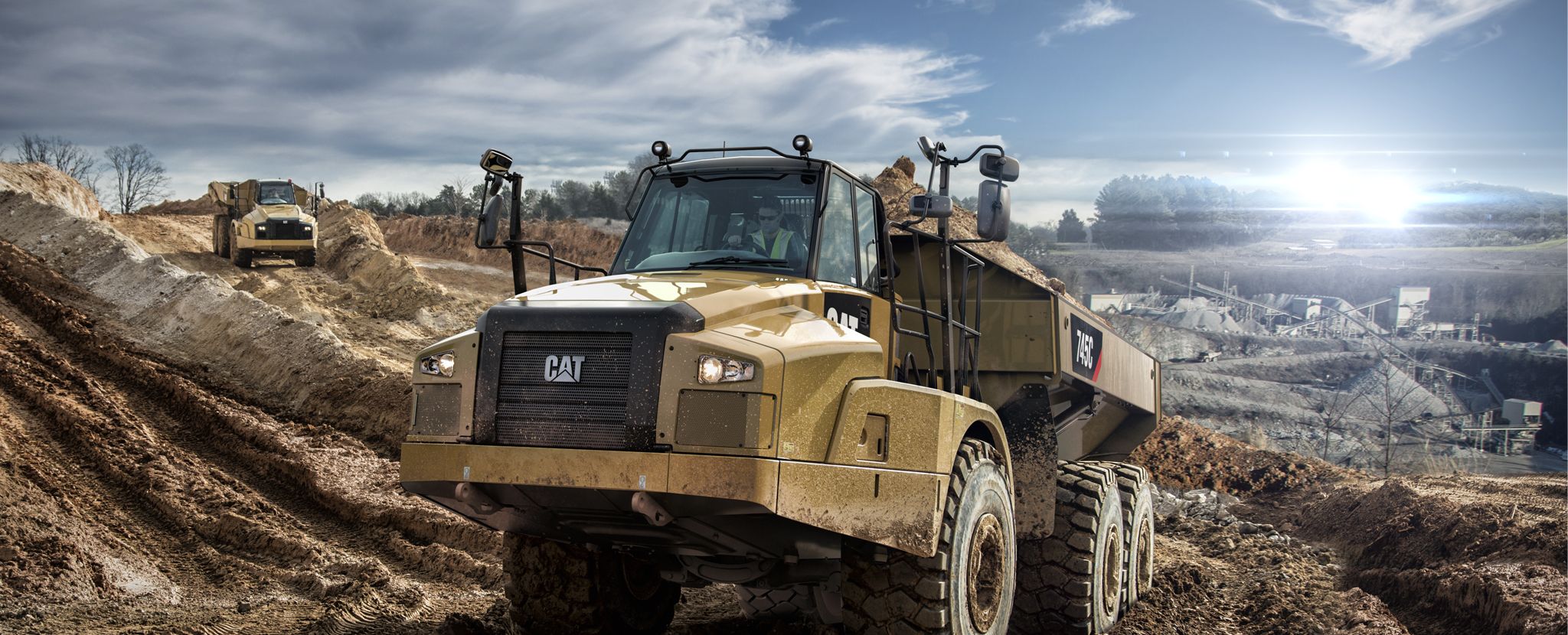 Cat | Cat 745C Articulated Truck | Caterpillar