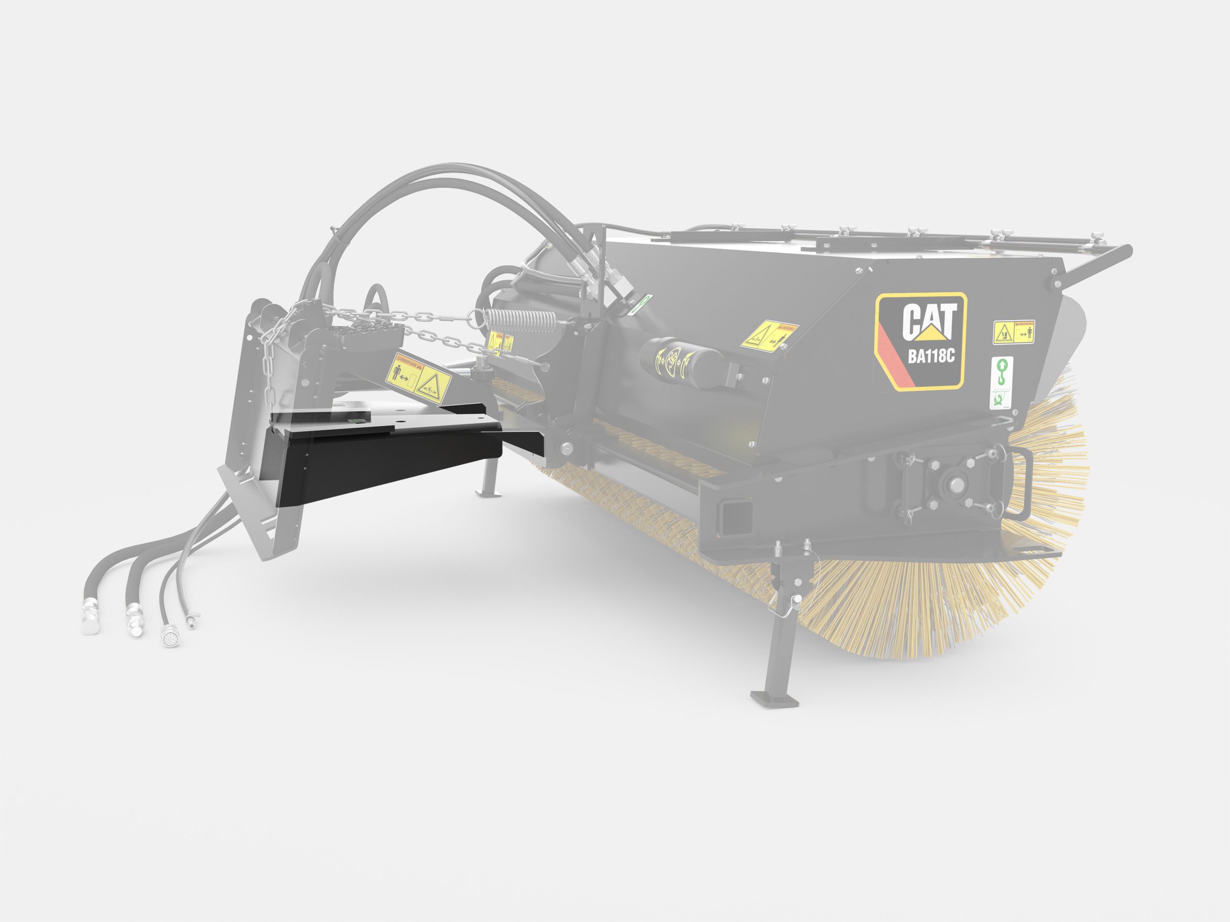 Cat | Schwenkkehrbesen BA118C | Caterpillar