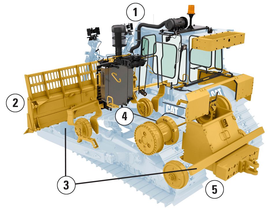 Cat | Manipulador de Basura D6T WH | Caterpillar