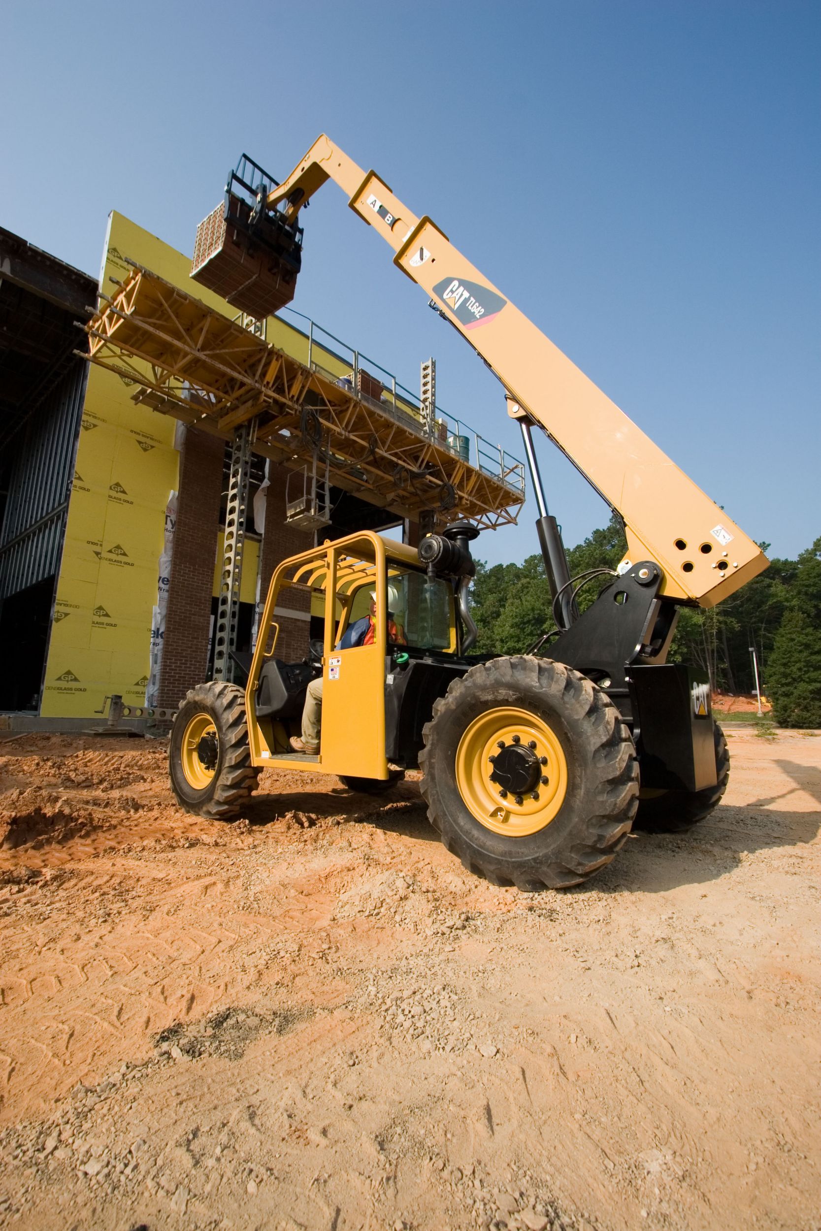 Cat TL642 w/Stabilizers Telehandlers | Caterpillar