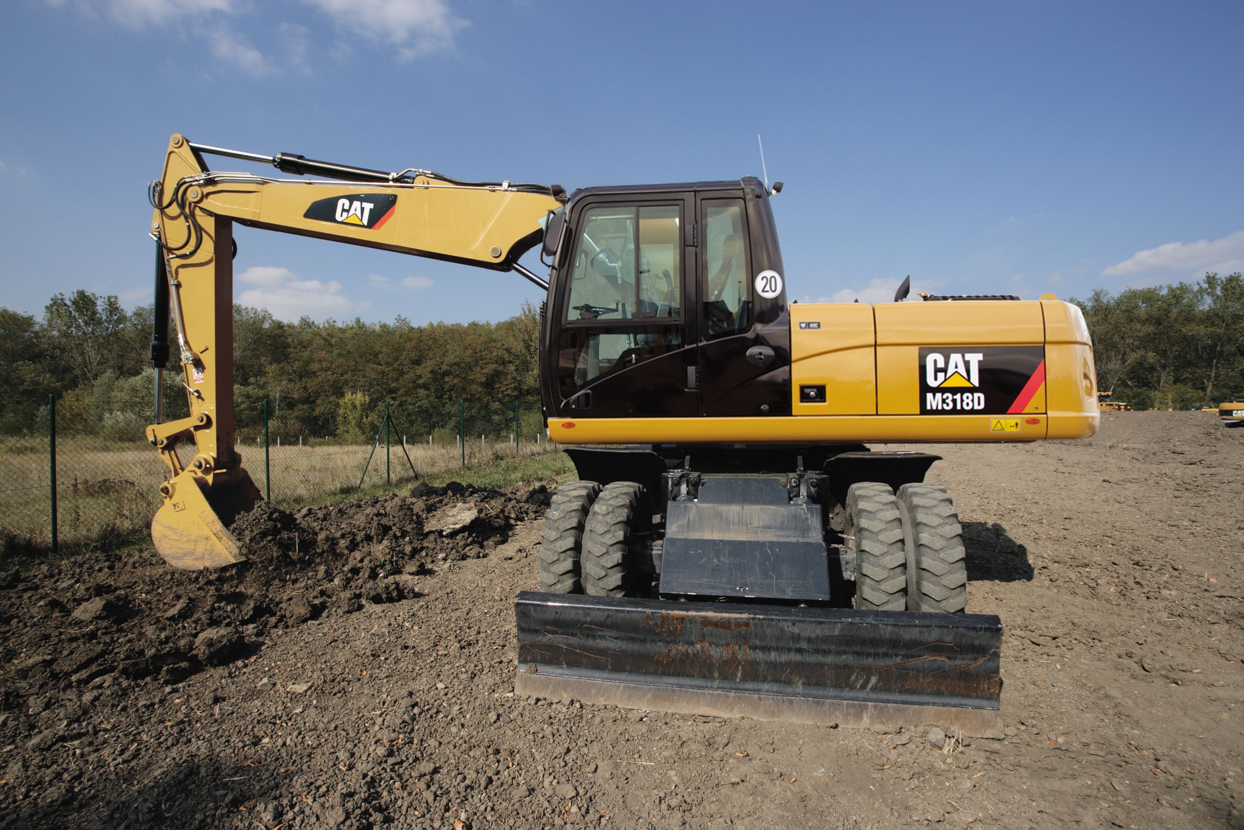 Cat M313D Wheel Excavators | Caterpillar