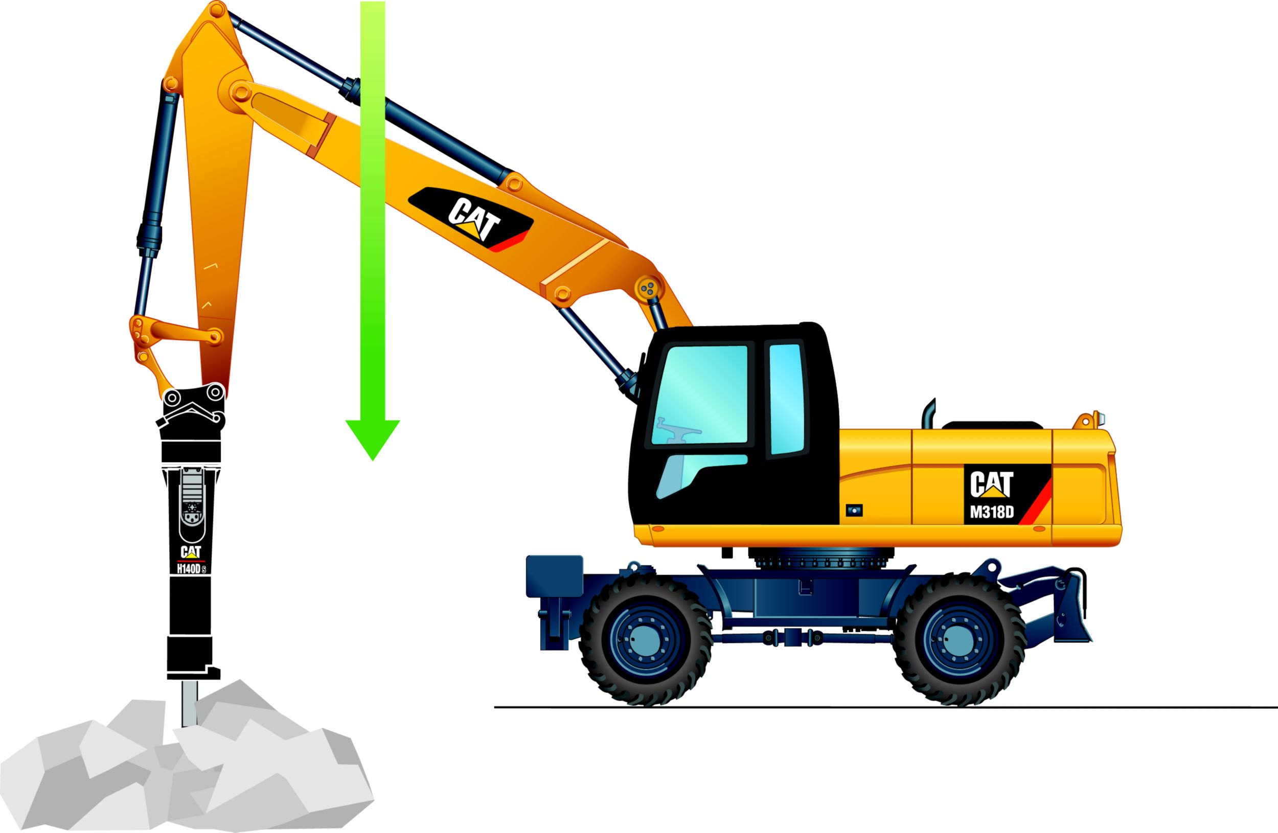 Cat M318D Wheel Excavators | Caterpillar