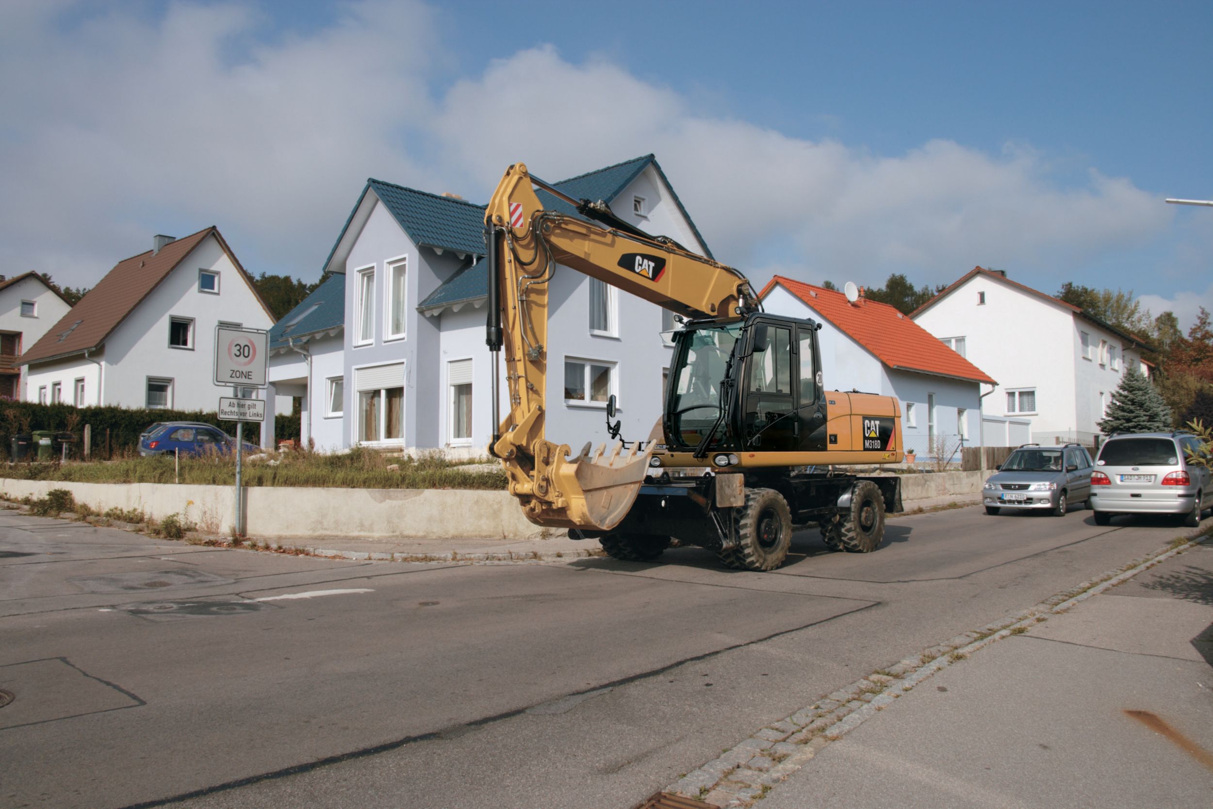Cat M318D Wheel Excavators | Caterpillar