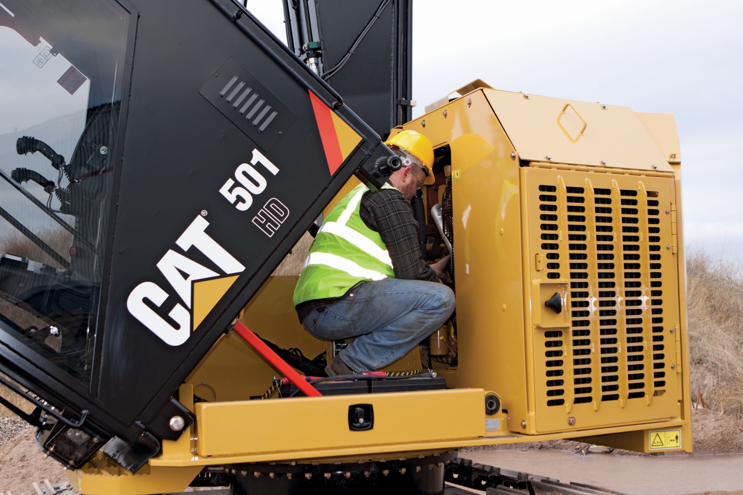 Cat 501HD Track Harvesters | Caterpillar