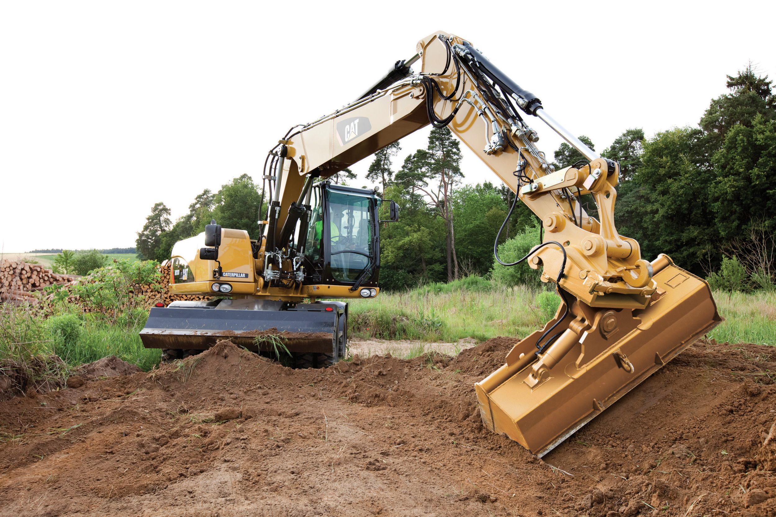 Cat M313D Wheel Excavators | Caterpillar