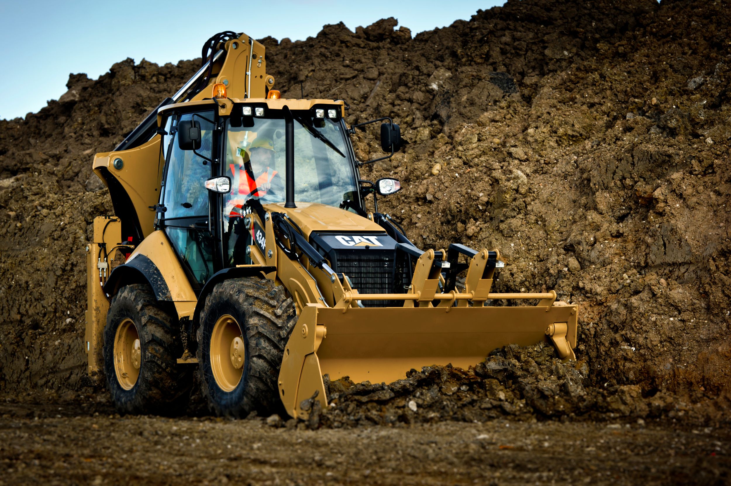 Cat 434F Side Shift Backhoe Loaders | Caterpillar