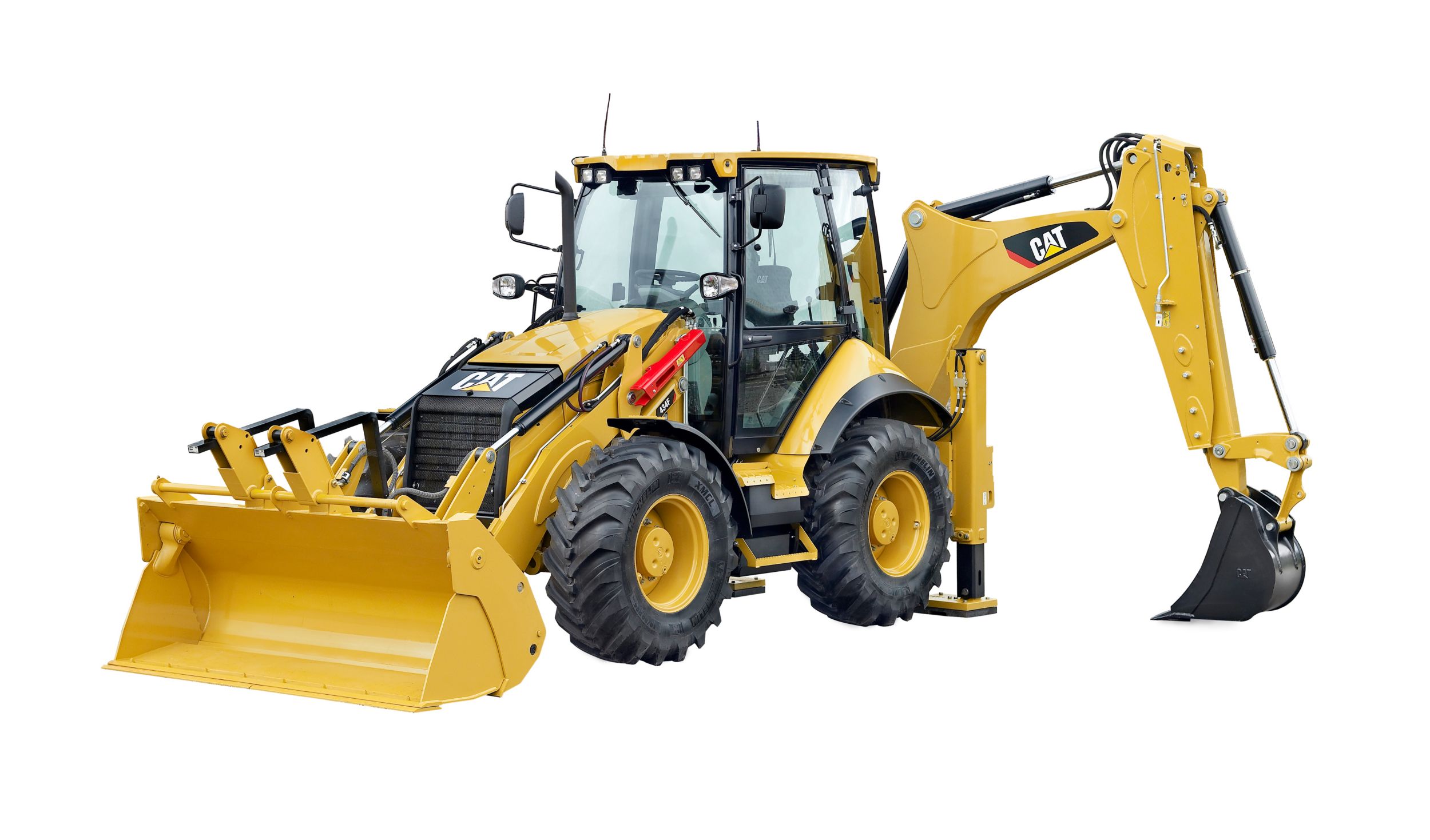 Cat 434F Retroexcavadoras cargadoras de desplazamiento lateral ...