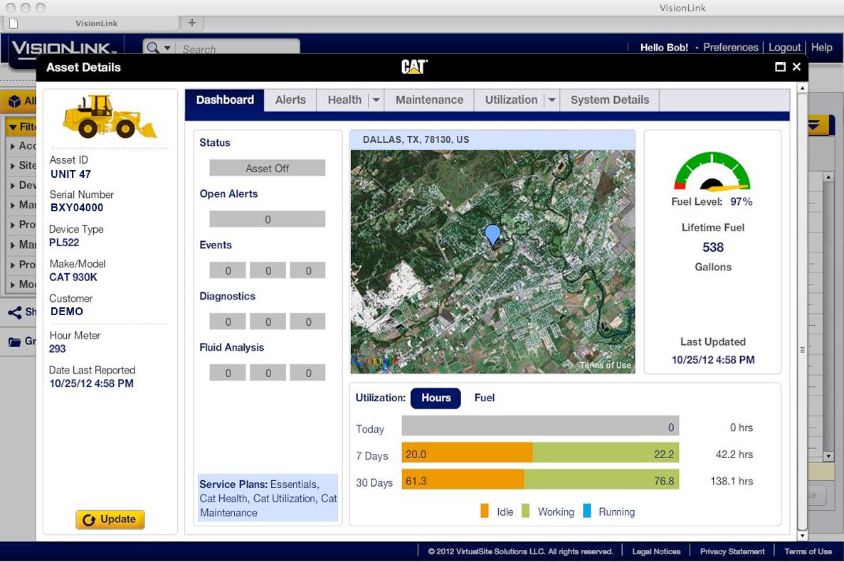 Cat | Cat® VisionLink®: Turning Data from Your Machine’s “Black Box ...