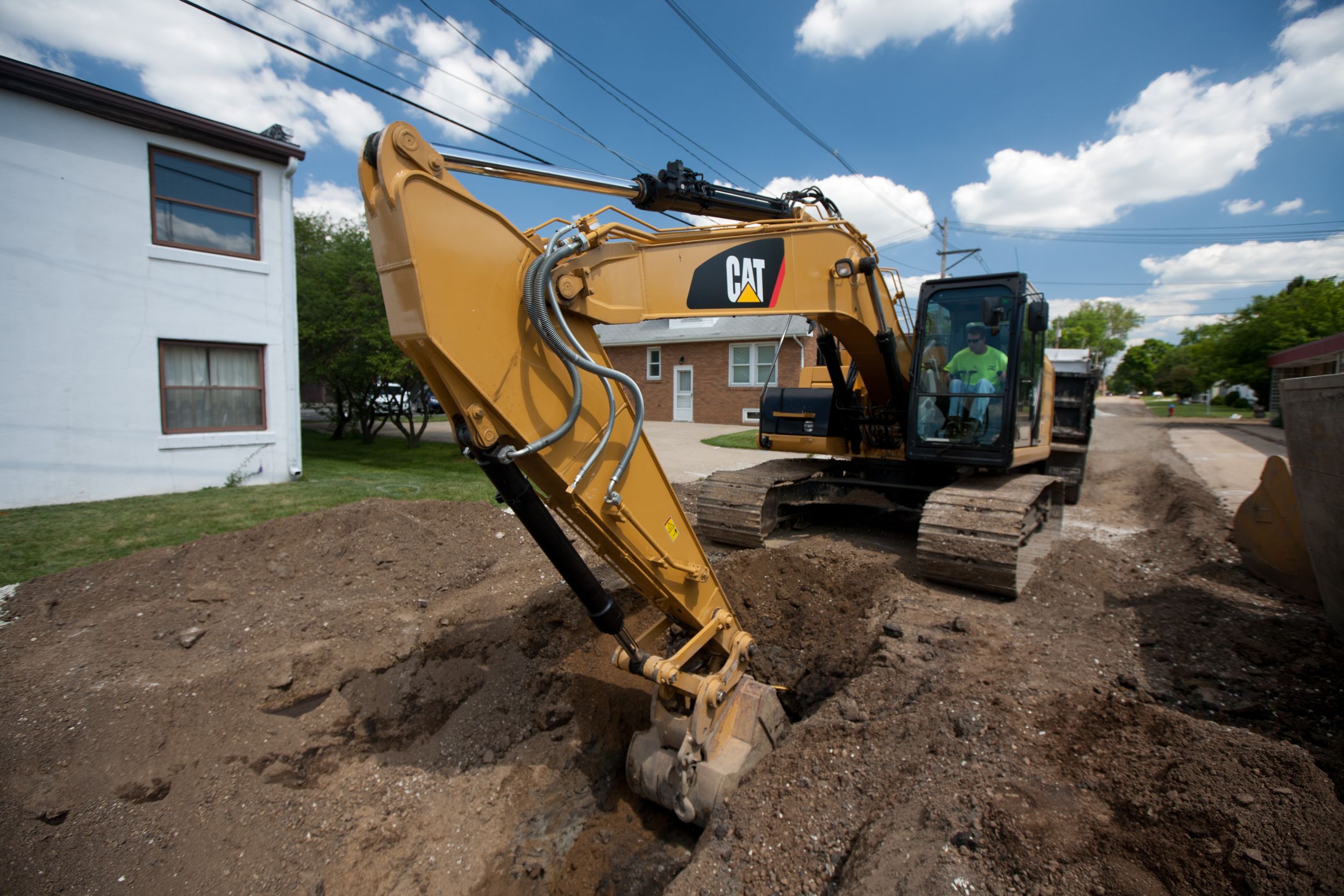 L Cat 320 Excavator Specs Caterpillar 320 C L Specificaties