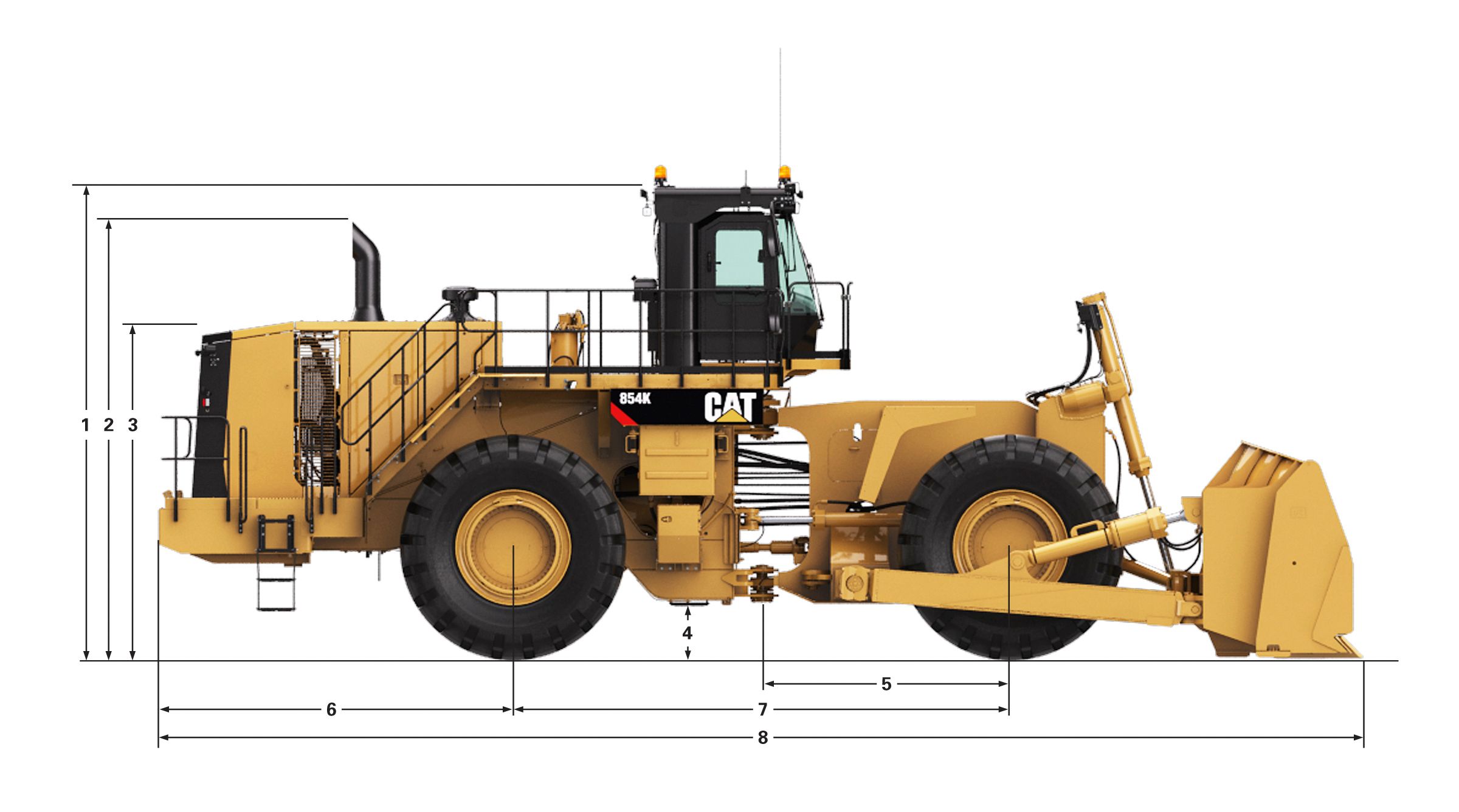 854K Wheel Dozer - Thompson Machinery